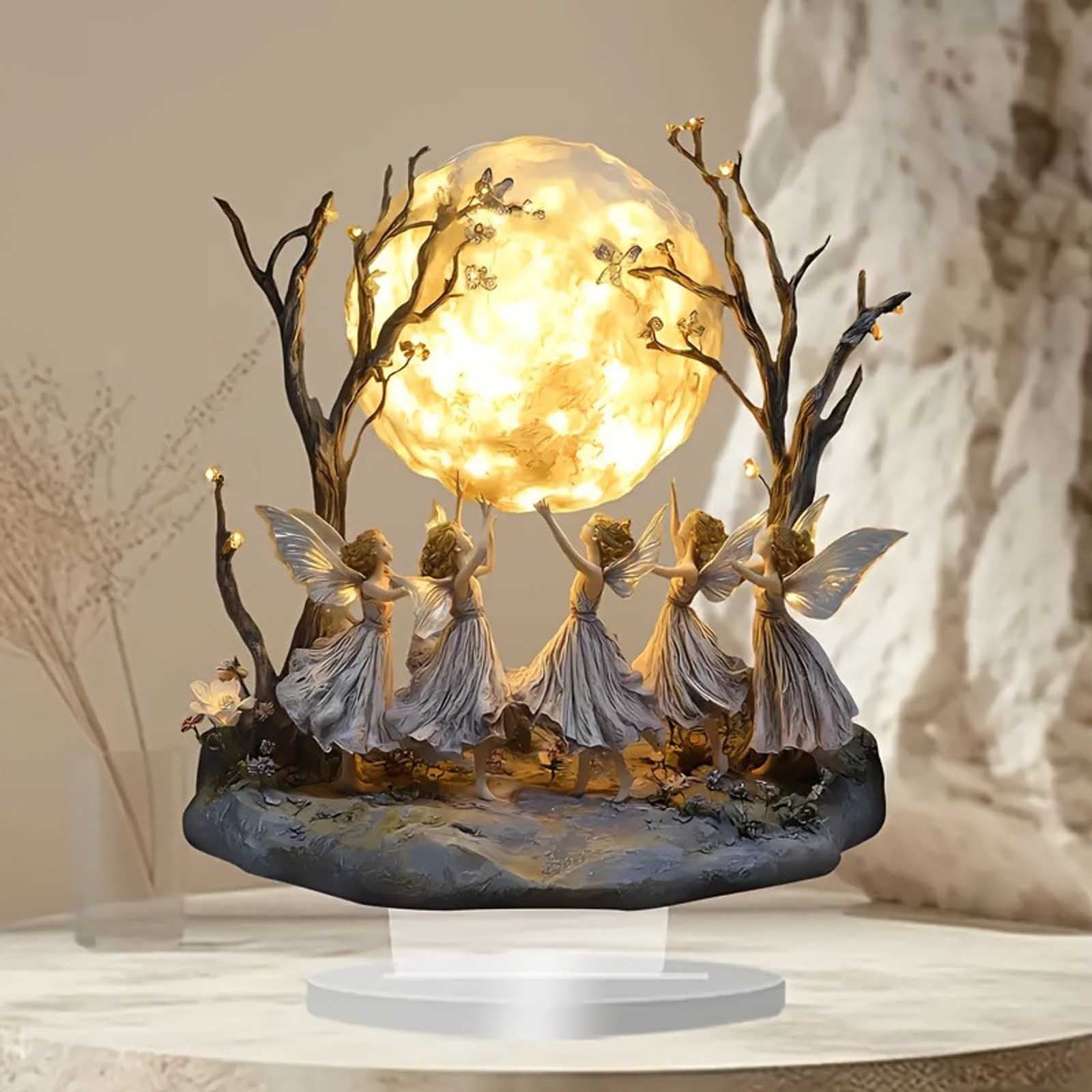 Usmixi Holiday Saving Fashinal Multicolor Glow Angel Night Light ...