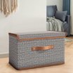 PRETXORVE Oxford Cloth Foldable Storage Box, Household Wardrobe ...
