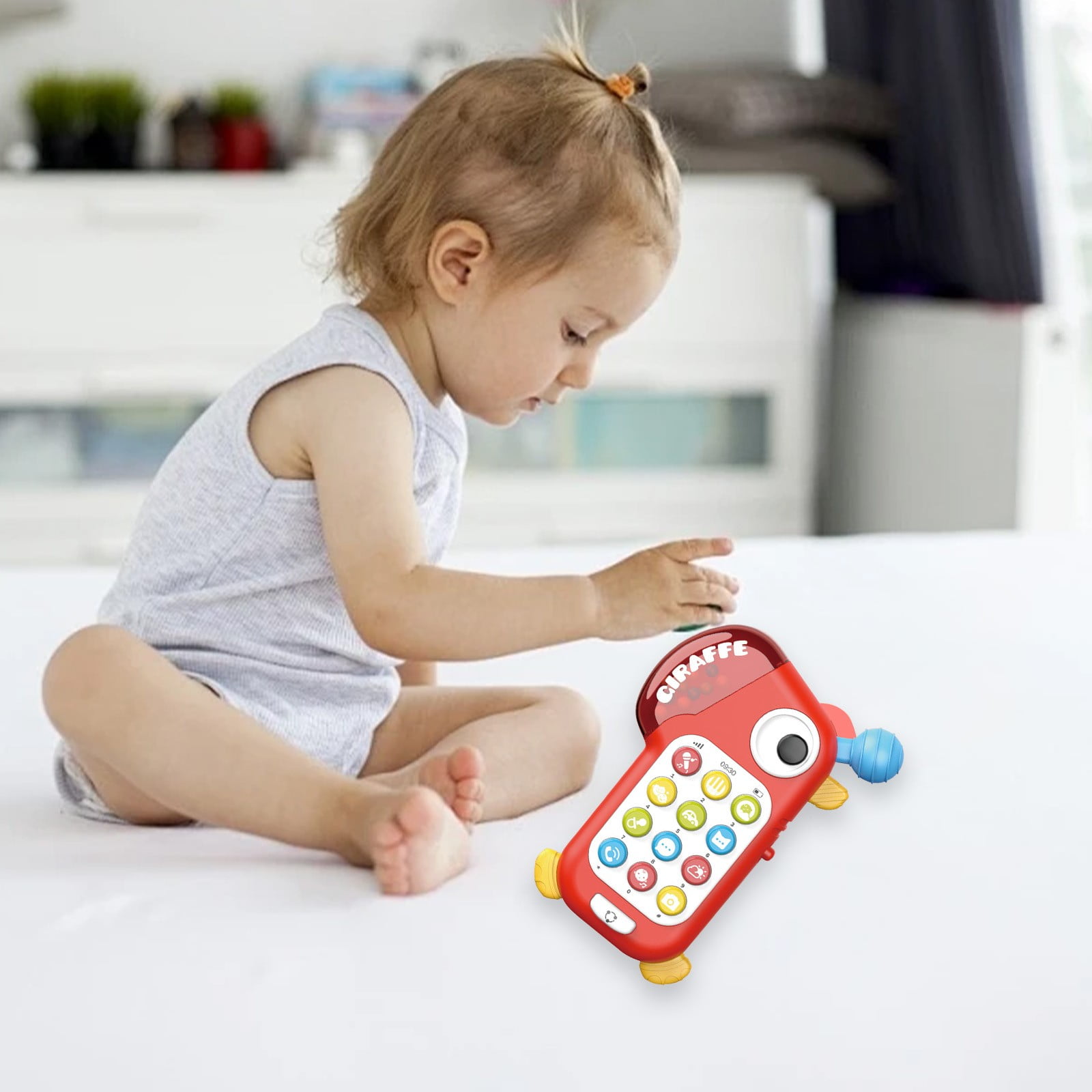 Usmixi Interactive Children's Toy Phone - Entertaining and Educational ...
