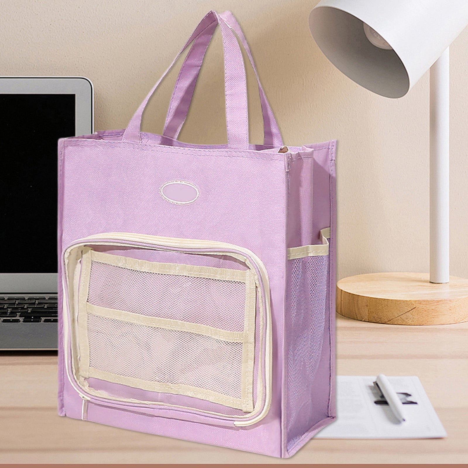 Usmixi Large Capacity PVC Storage Cloth Bag with Multiple Layer for ...
