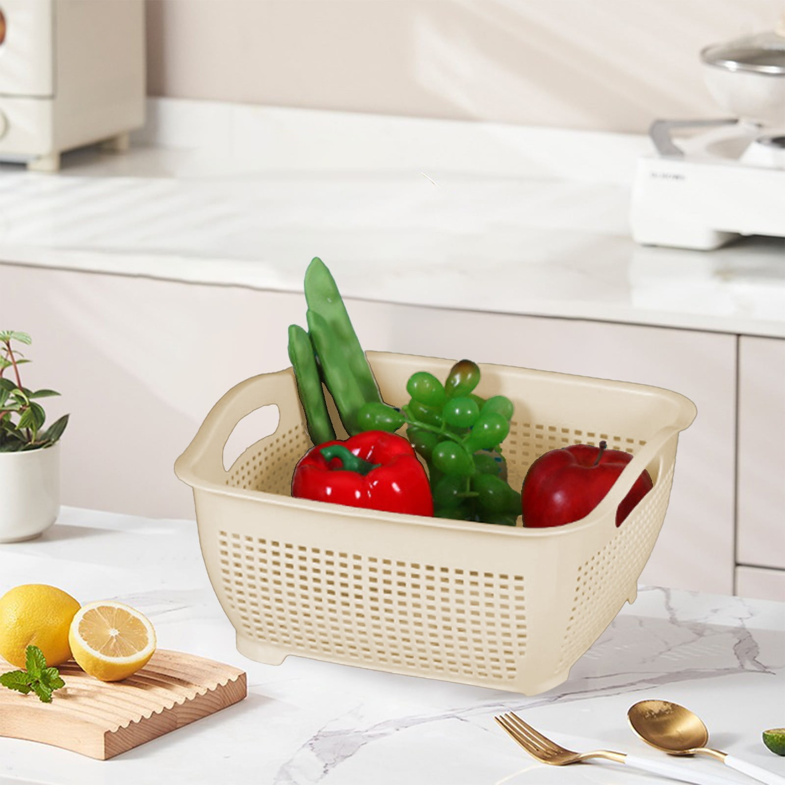 Usmixi My Order Claw Wisp Storage Basket Desktop Sundry Storage Frame ...