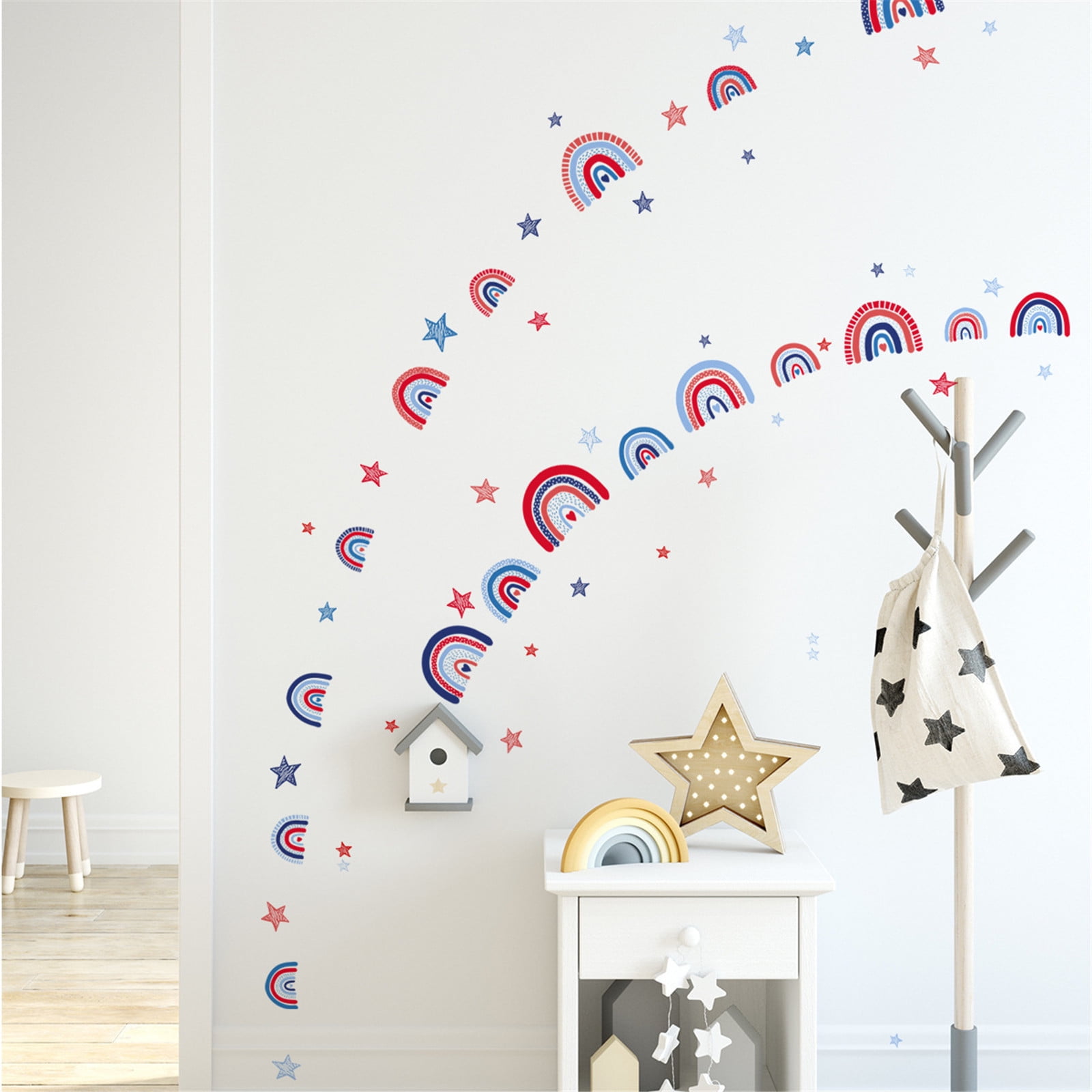 Usmixi My Order Independence Day Wall Sticker Star Bedroom Party Party ...