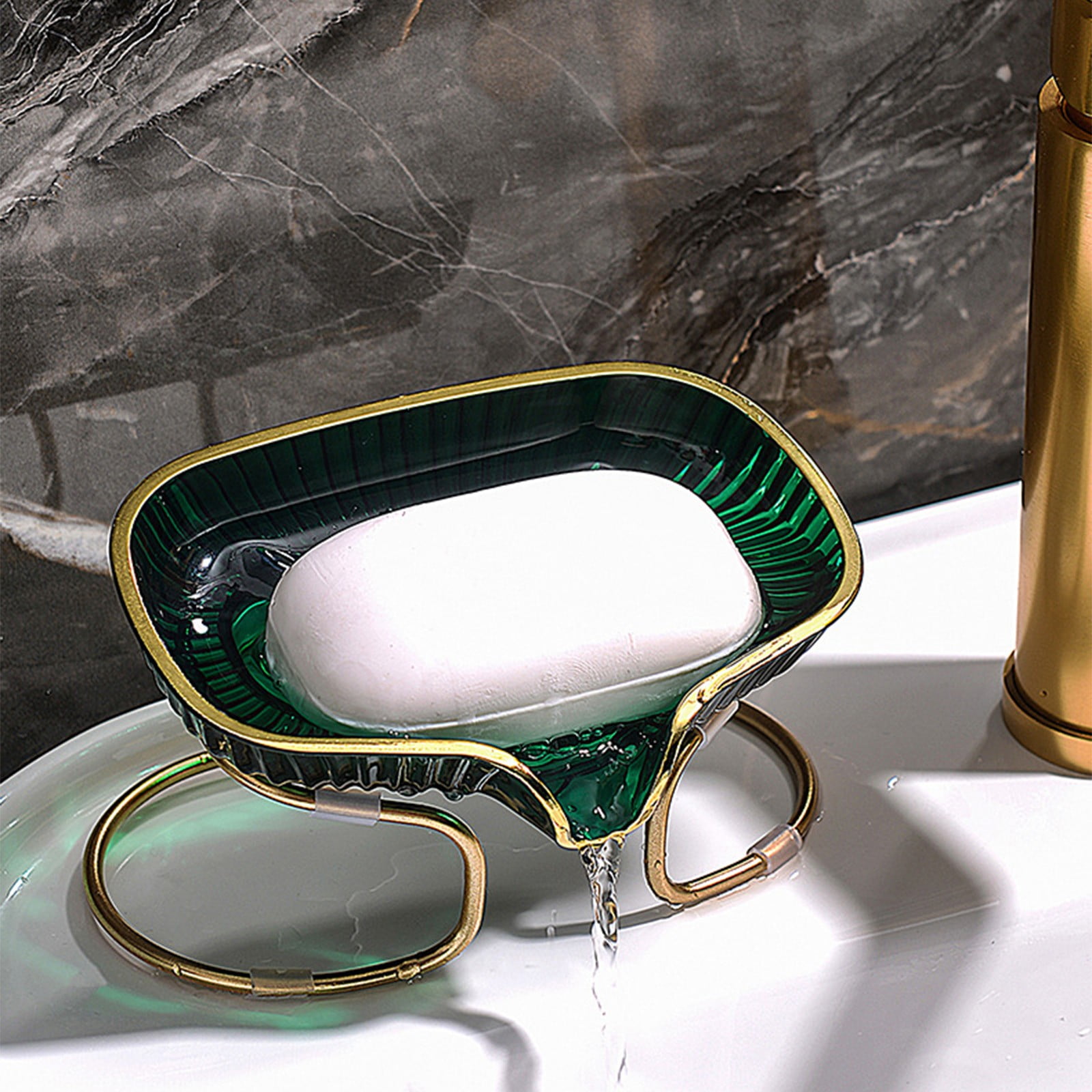 Usmixi My Order Soap Soap Box Soap Channel Water No Need for Punching ...