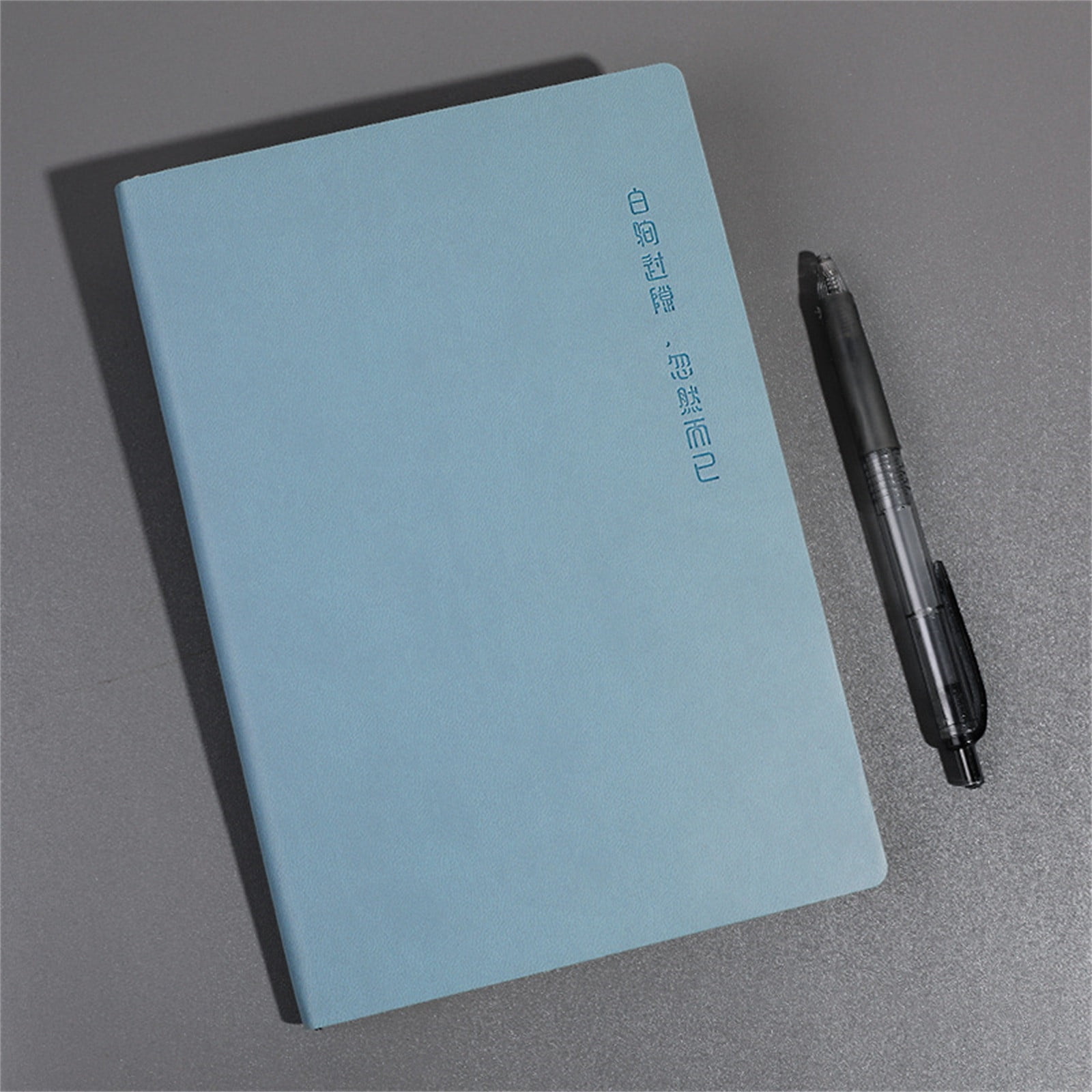 Usmixi New Soft Face Notebook Composition Notebook Wide Ruled: Solid