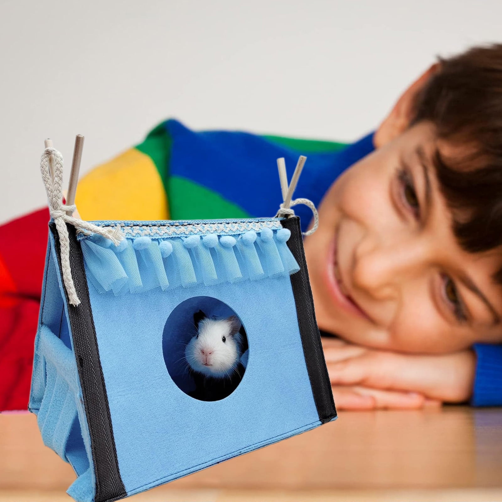 Usmixi Small Pet Tent Nests Sugar Glider Hammocks Bed Warm Nests for ...