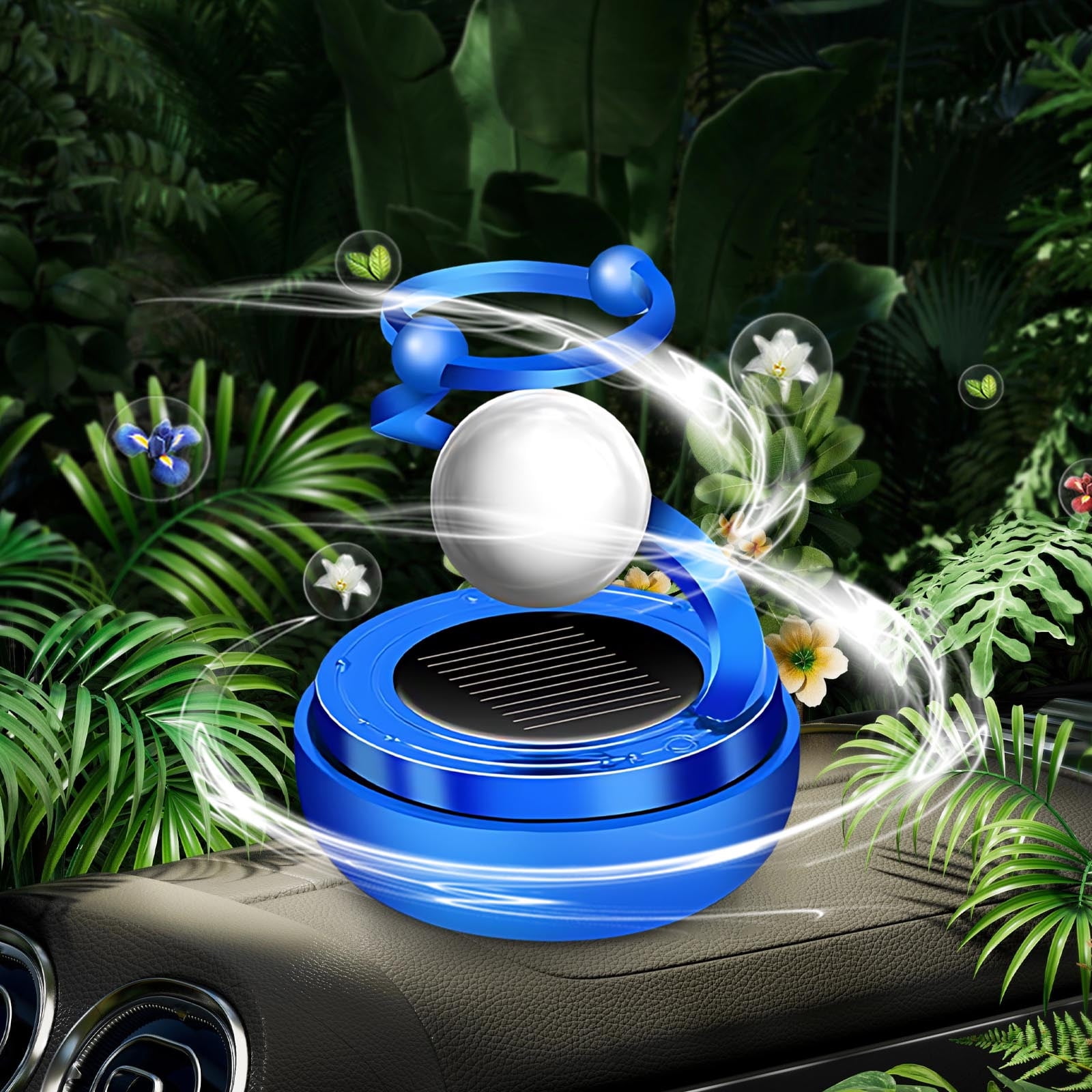 Usmixi Solar Energy Accessories Good-end Car Perfume Lasting New Car ...