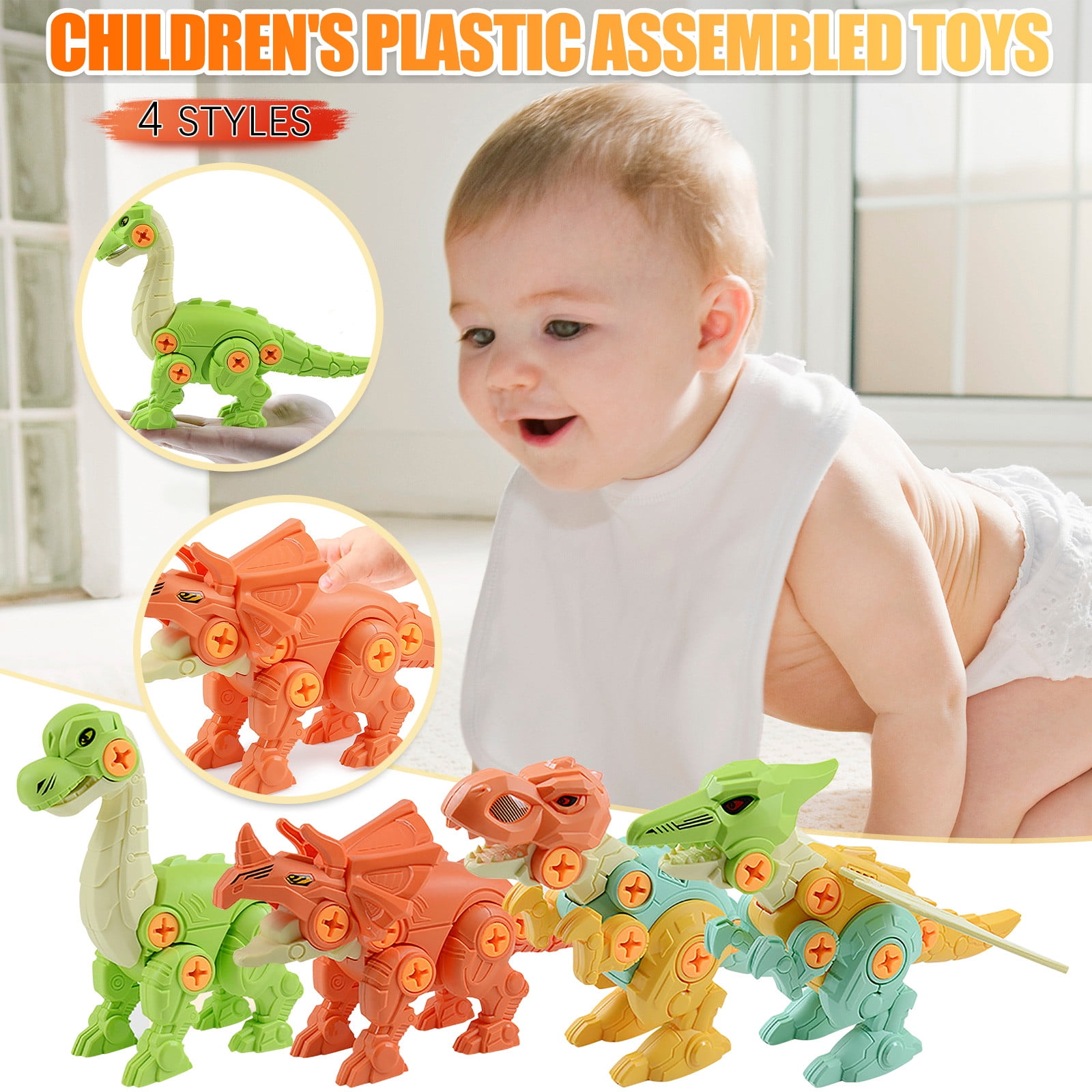 Usmixi Stocking Stuffers for Kids 4 Of DIY Screw-screw Removable ...