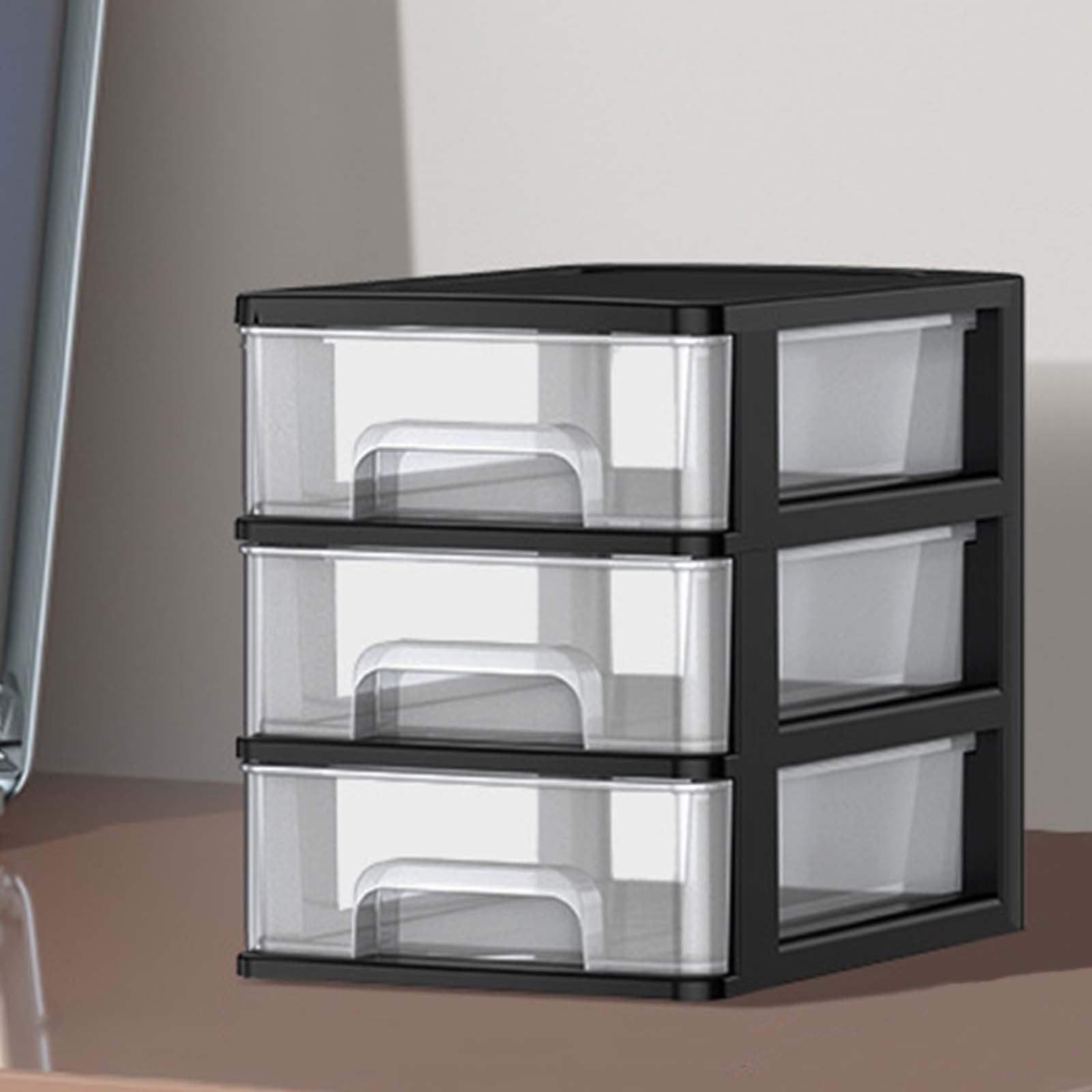 Usmixi Tax Free Weekend, Transparent Desktop Organizer Small Drawer ...