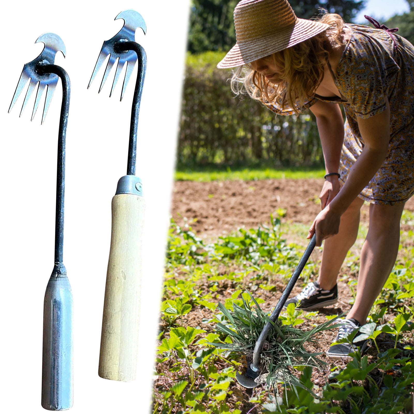 Usmixi, Gardens Weed Puller Manual Household Agricultural Tool Remover ...