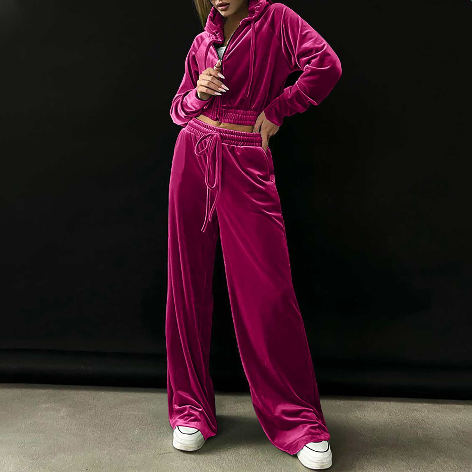 Usmixi Tracksuits Set for Women 2 Piece Outfits for Women Fashion Comfy ...
