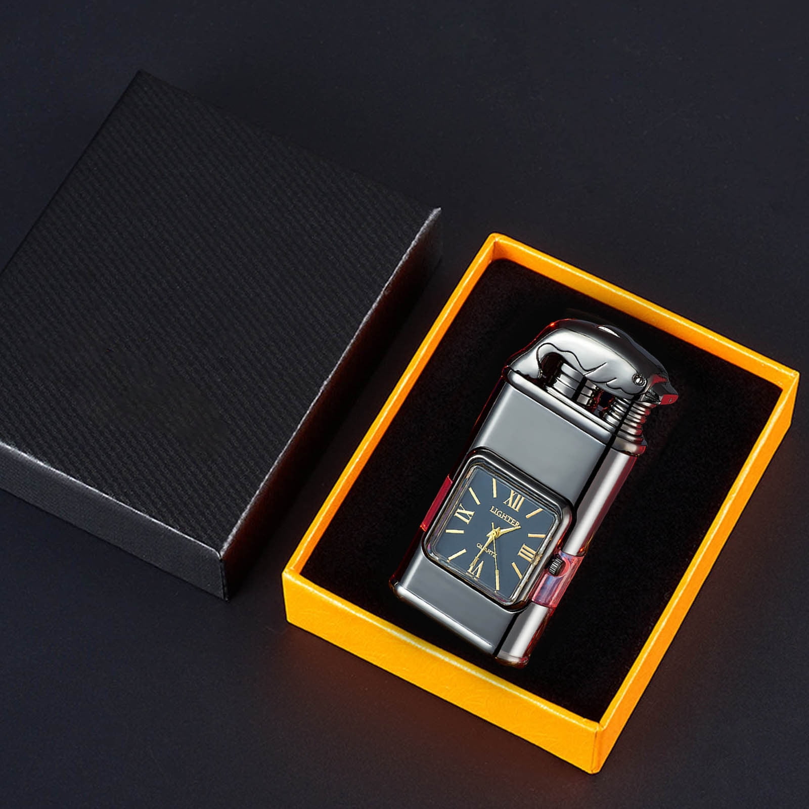 Usmixi Waterproof Arc Lighter, Outdoor Dual Plasma Arc Lighter ...