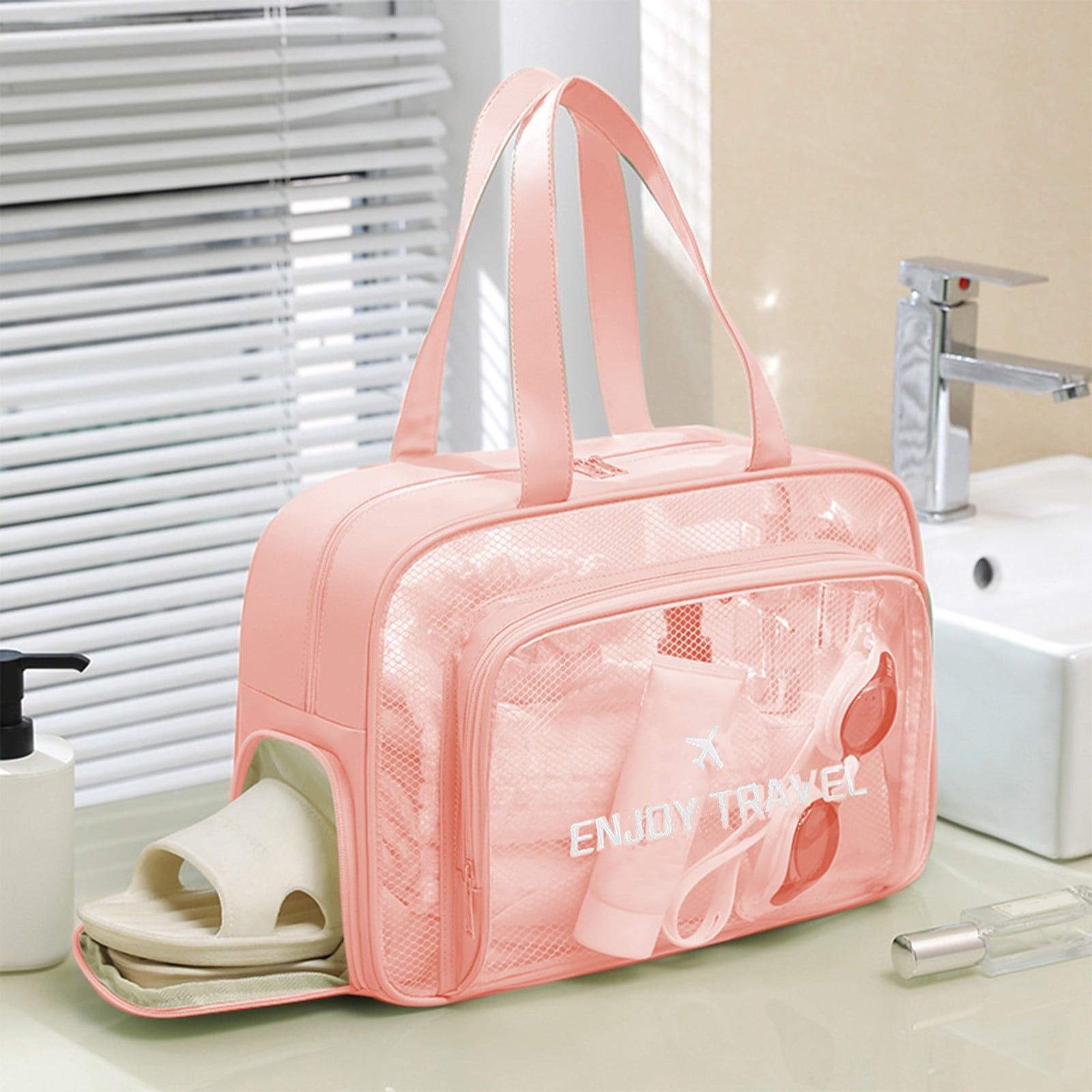 Usmixi Waterproof Beach Bag Dry Wet Separation Fitness Sports Bag ...