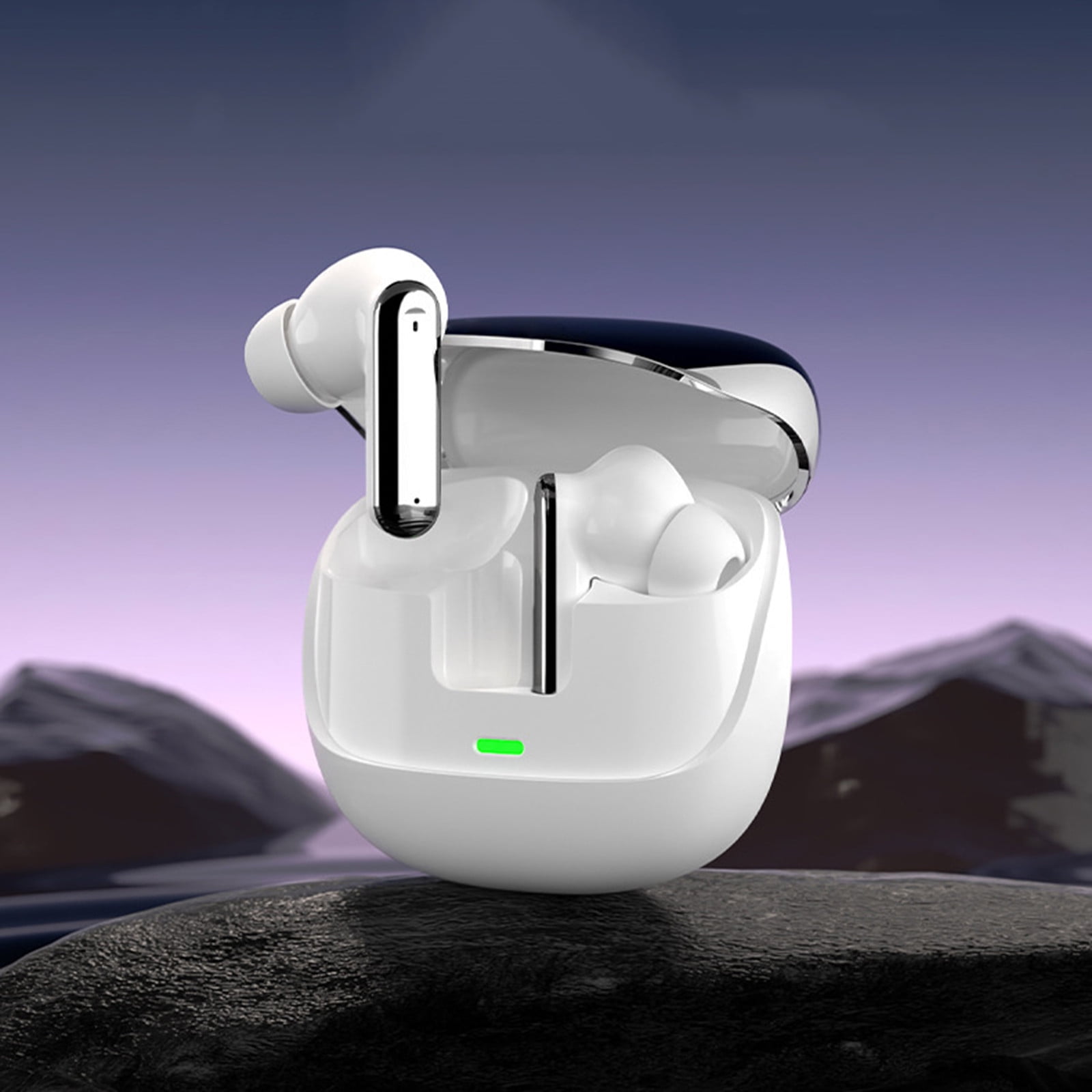 Usmixi Wireless Bluetooth Headphones with Charging Case Fingerprint ...