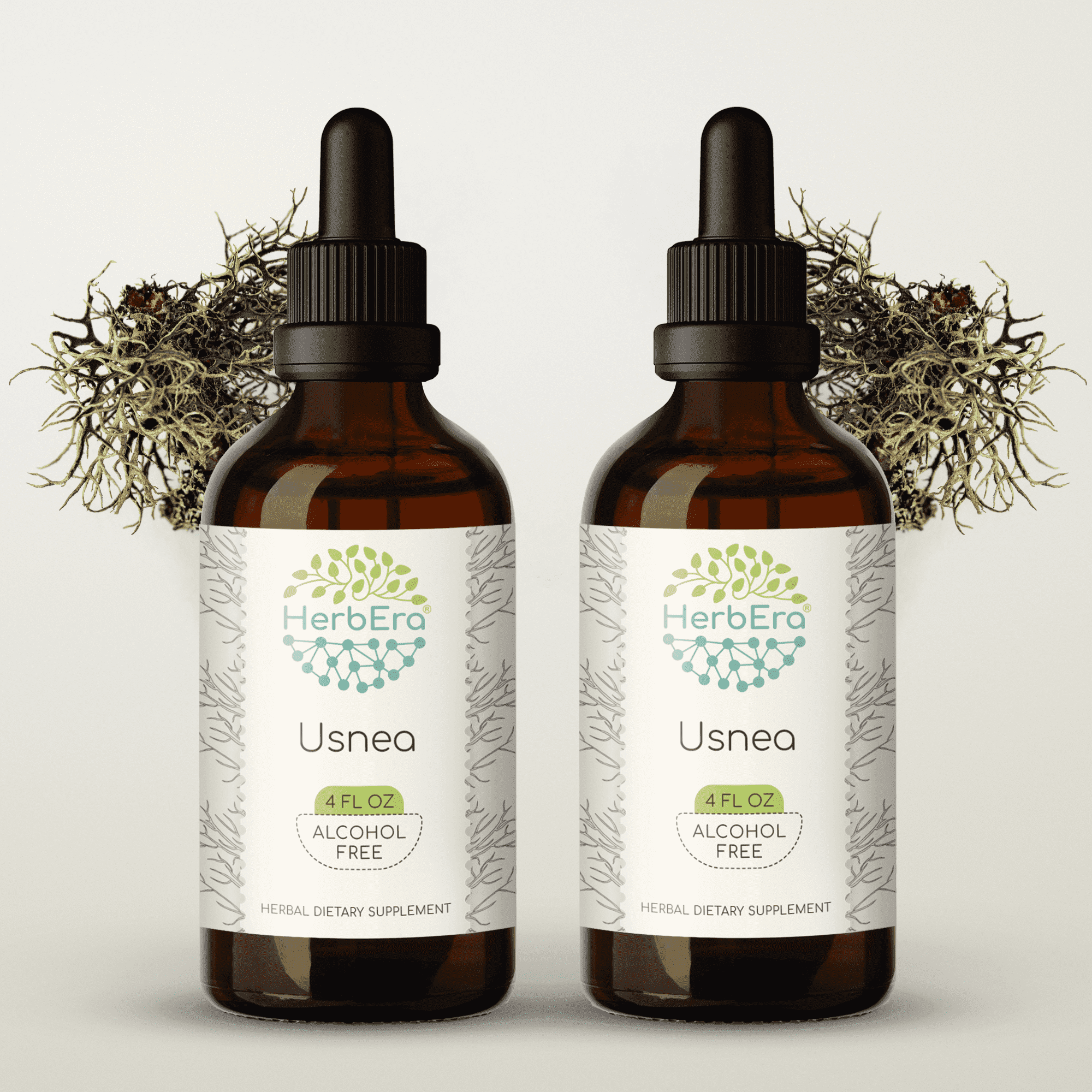 HerbEra Usnea Tincture, Herbal Dietary Supplement for Immune System ...