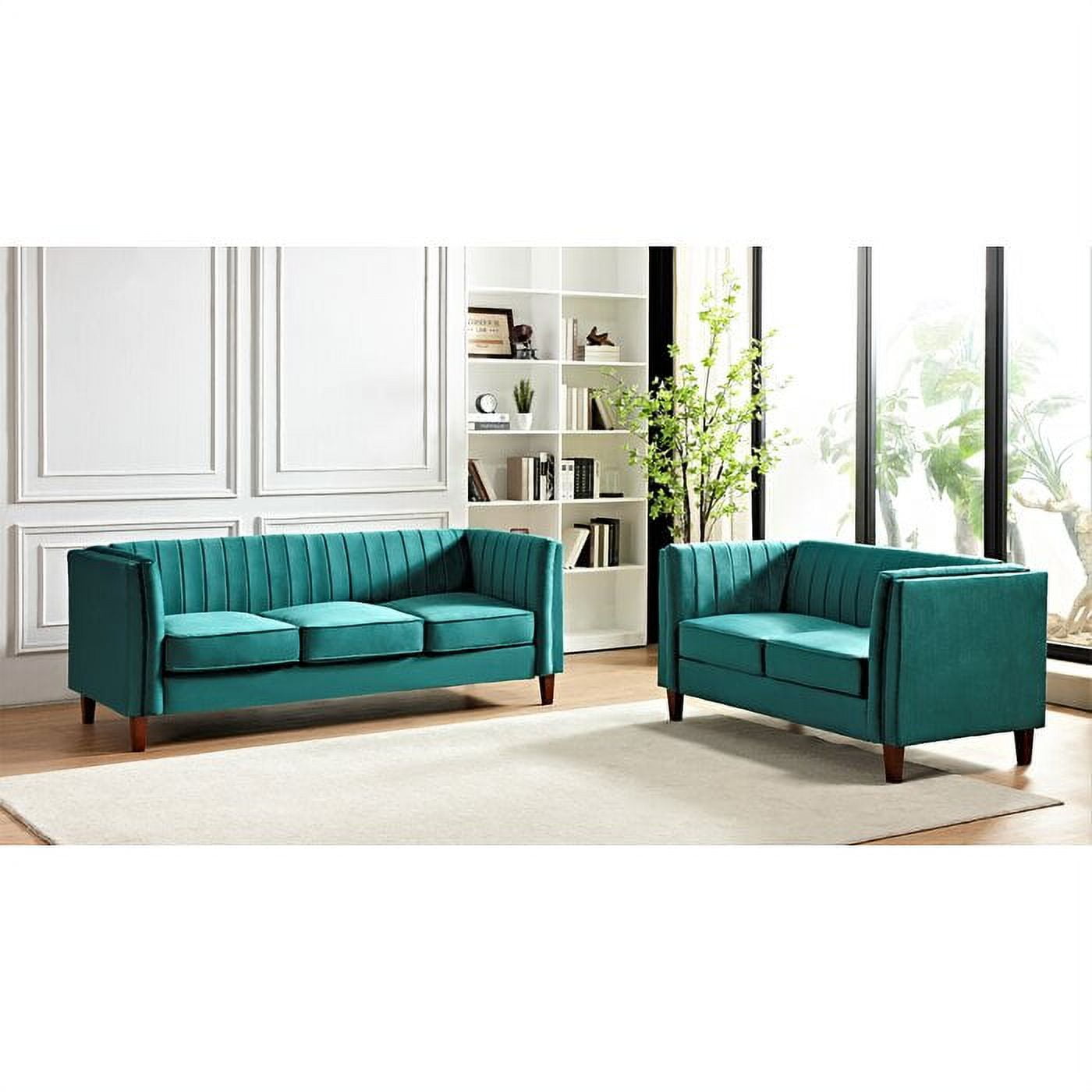 Free Shipping! Uspridefurniture 2-Piece Living Room Set, Velvet ...