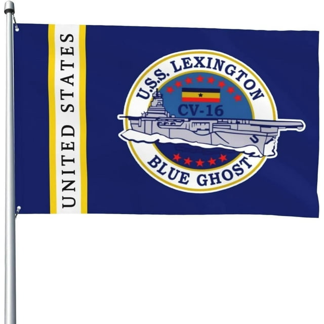 Uss Lexington Cv-16 Flag Flag Built For Outdoor Use America Banner ...