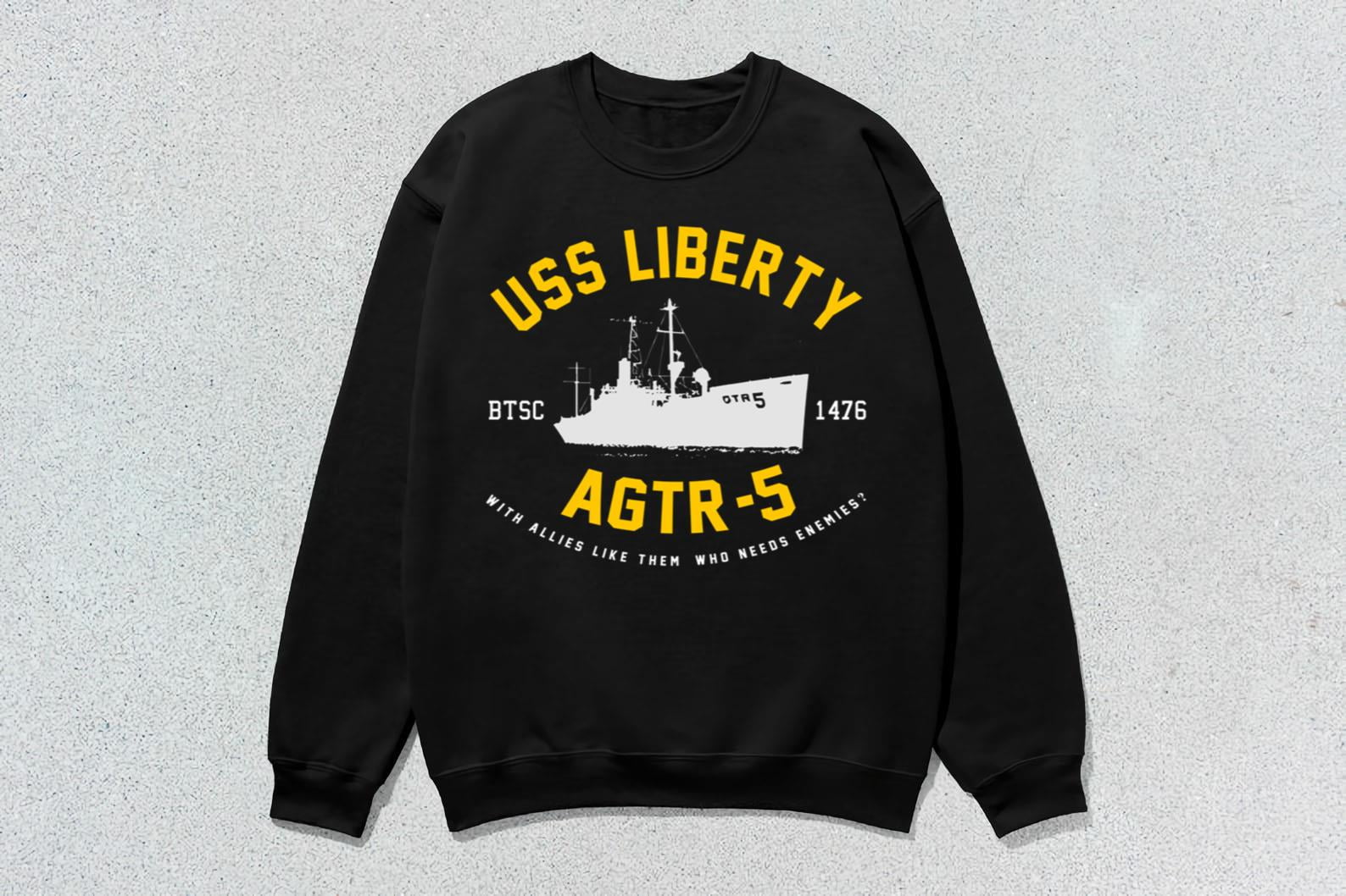 Uss Liberty Agtr 5 Shirt - Walmart.com