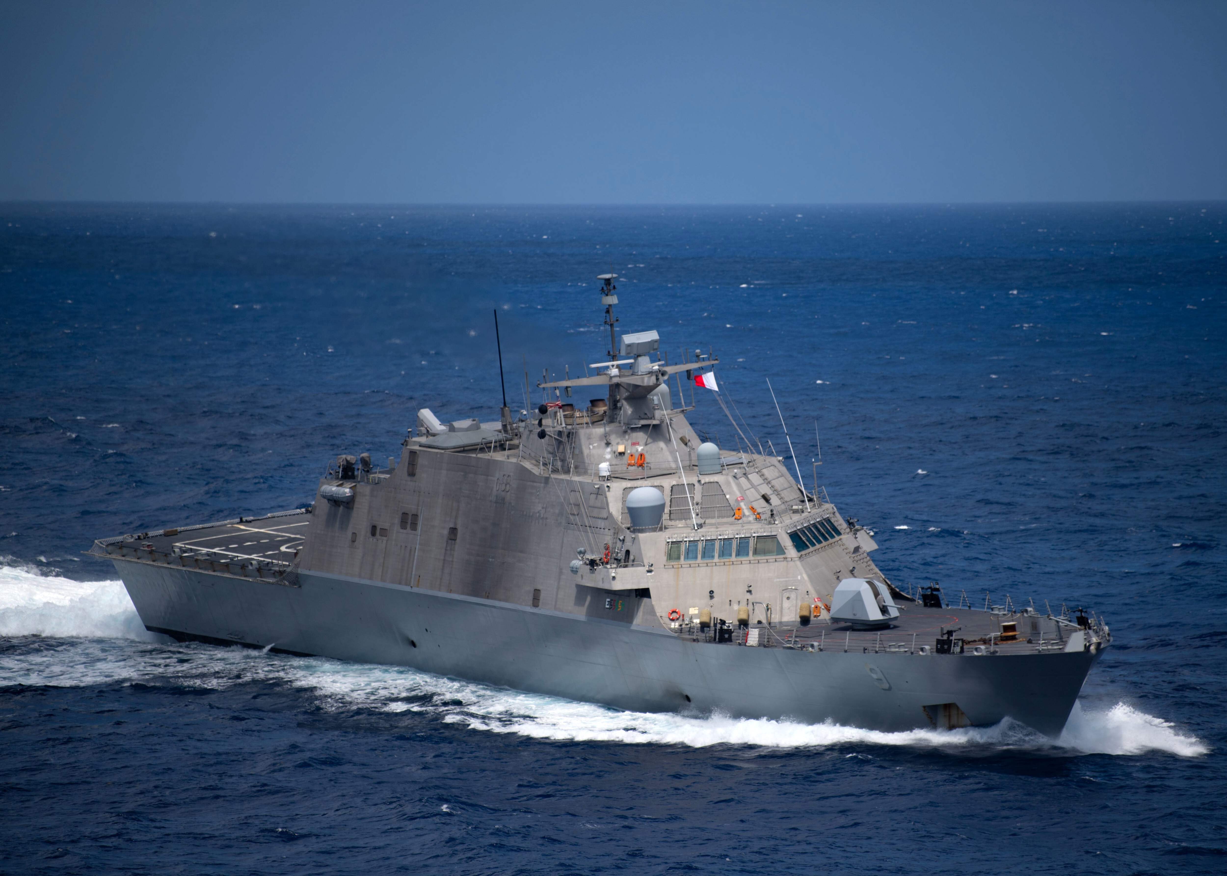 Uss Little Rock Lcs-9 Navy Ship Glossy Poster Picture Photo Print ...