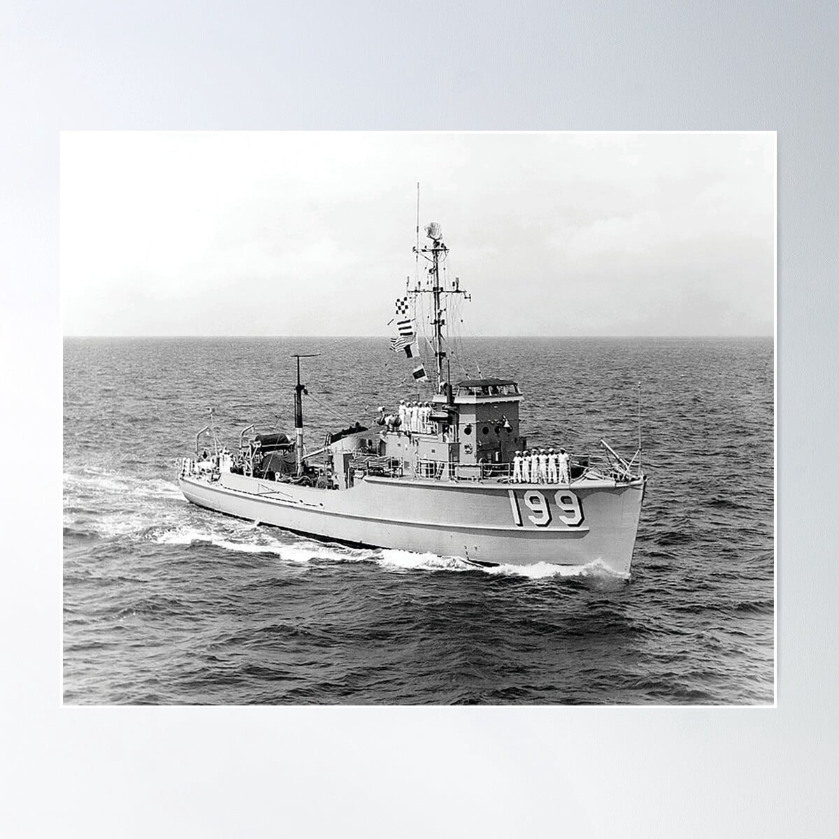 Uss Phoebe (Msc-199) Ship'S Store Poster Wall Art, Modern Wall Decor ...