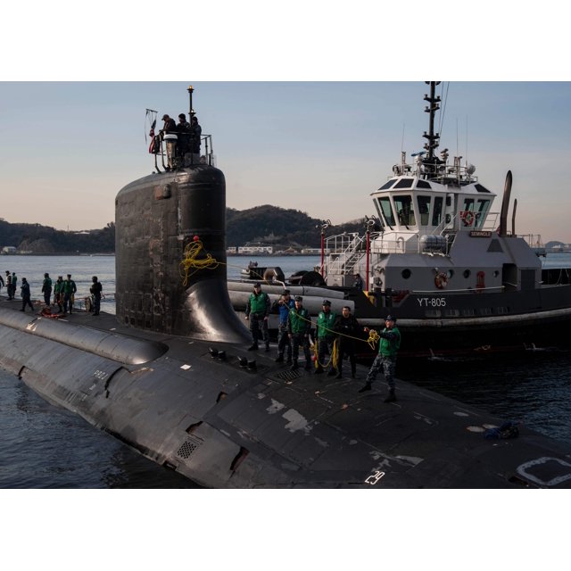 Uss Texas Ssn-775 Battleship Navy Ship Glossy Poster Picture Photo ...