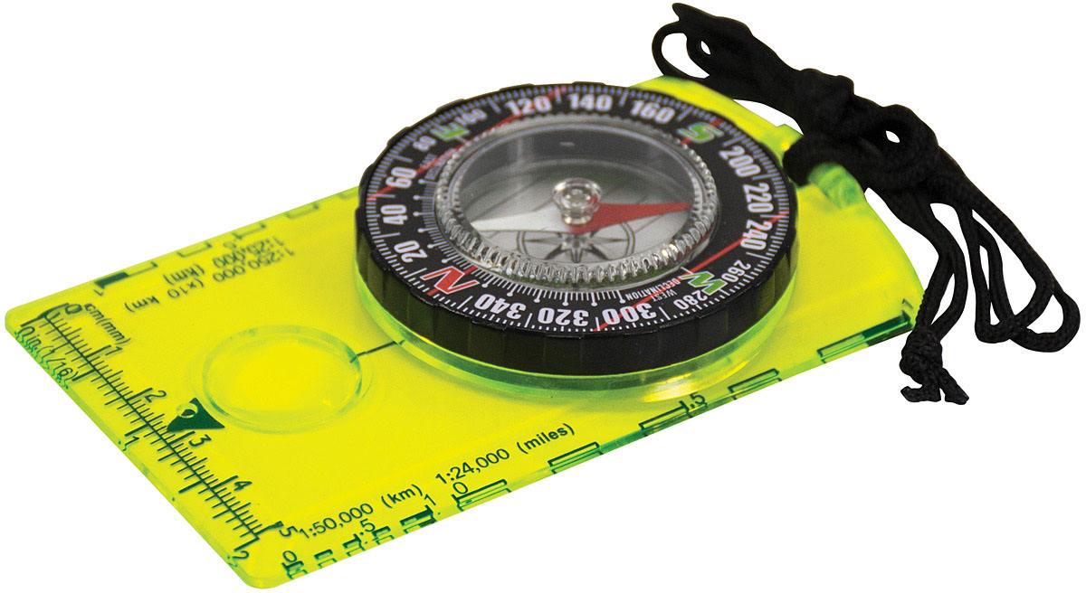 UST Hi Vis Deluxe Map Compass - Navigate Safely with High Visibility - Walmart.com