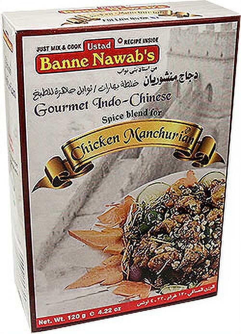 Ustad Banne Nawab's Chicken Manchurian 120 gm box - Walmart.com