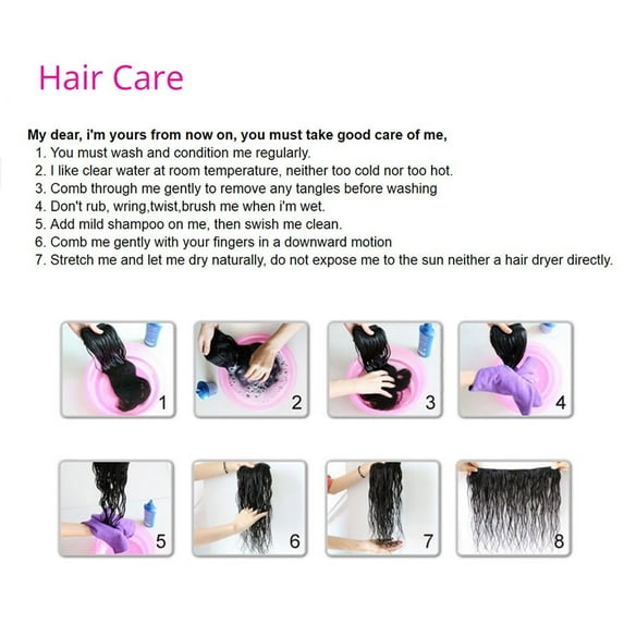 Ustar Brazilian Deep Wave Closure Unprocessed Human Hair Lace Closure ...