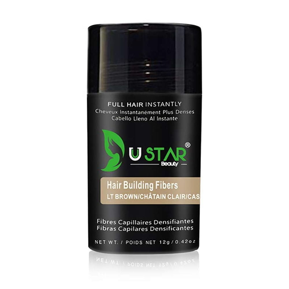 Ustar Hair Building Fibers Hair Loss Concealer for Thinning Hair Light ...