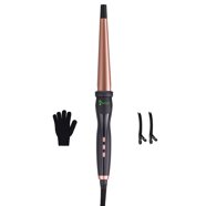 Revlon Adjustable Barrel 2-in-1 Ceramic 1" and 1-1/2" Curling Wand ...