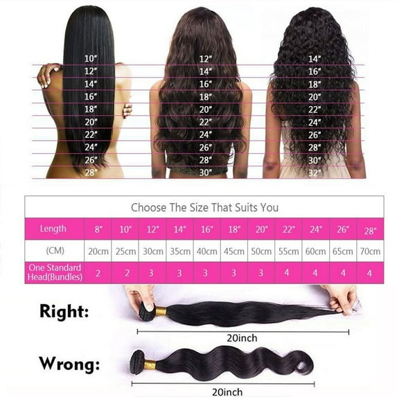 Ustar Unique Bargains Brazilian 3 Bundles Loose Wave 100% Human Hair 10 ...