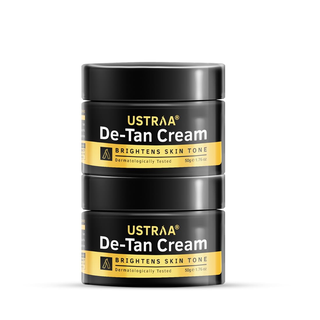 Ustraa De-Tan Cream For Men - 50G (Set Of 2) Dermatologically Tested ...