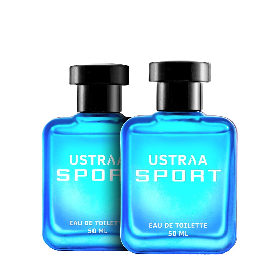 Ustraa Sport Eau De Toilette Perfume For Men Pack Of 2X 50ml - 1.6 Fl ...