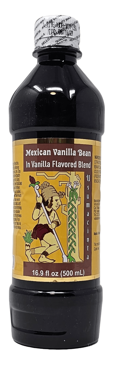 Usumacinta Amber Mexican Vanilla Blend, 16.9 Ounces, Made in Mexico ...