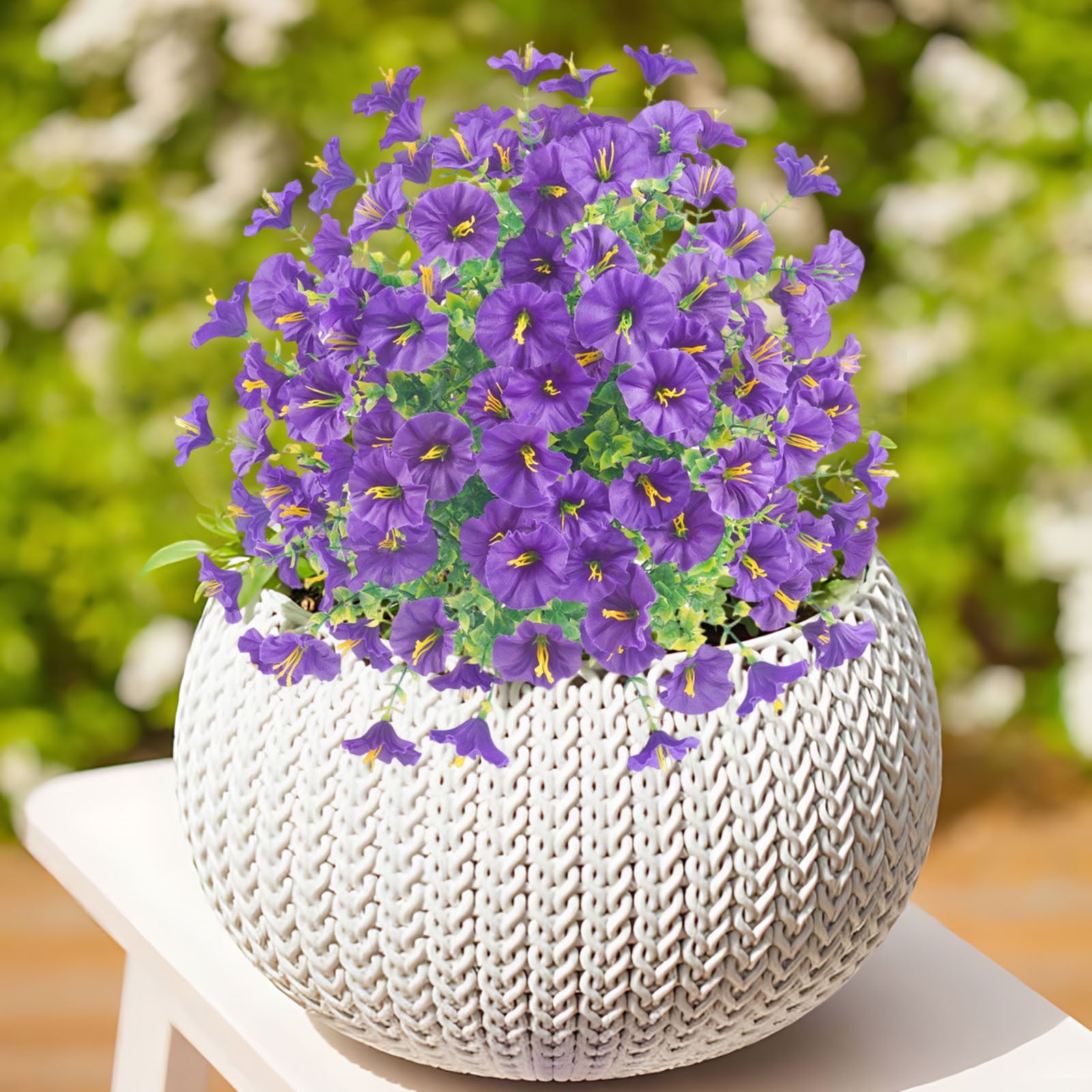 Usupdd Garden Bonsai Artificial Flower Peg (As Show), Garden Bonsai ...