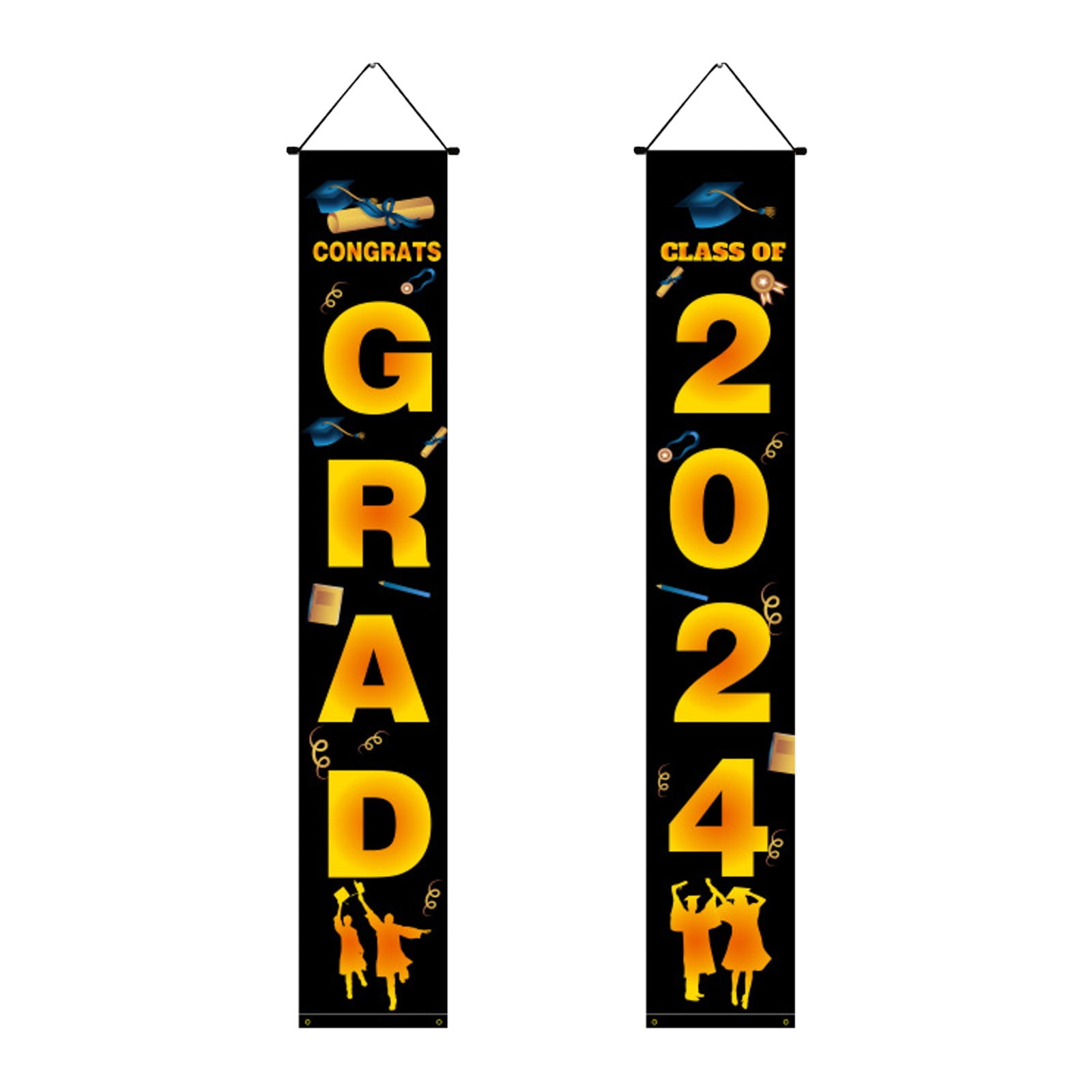 Ut Flag with Pole Graduation Season Door Hanging Flag Couplets Festival ...