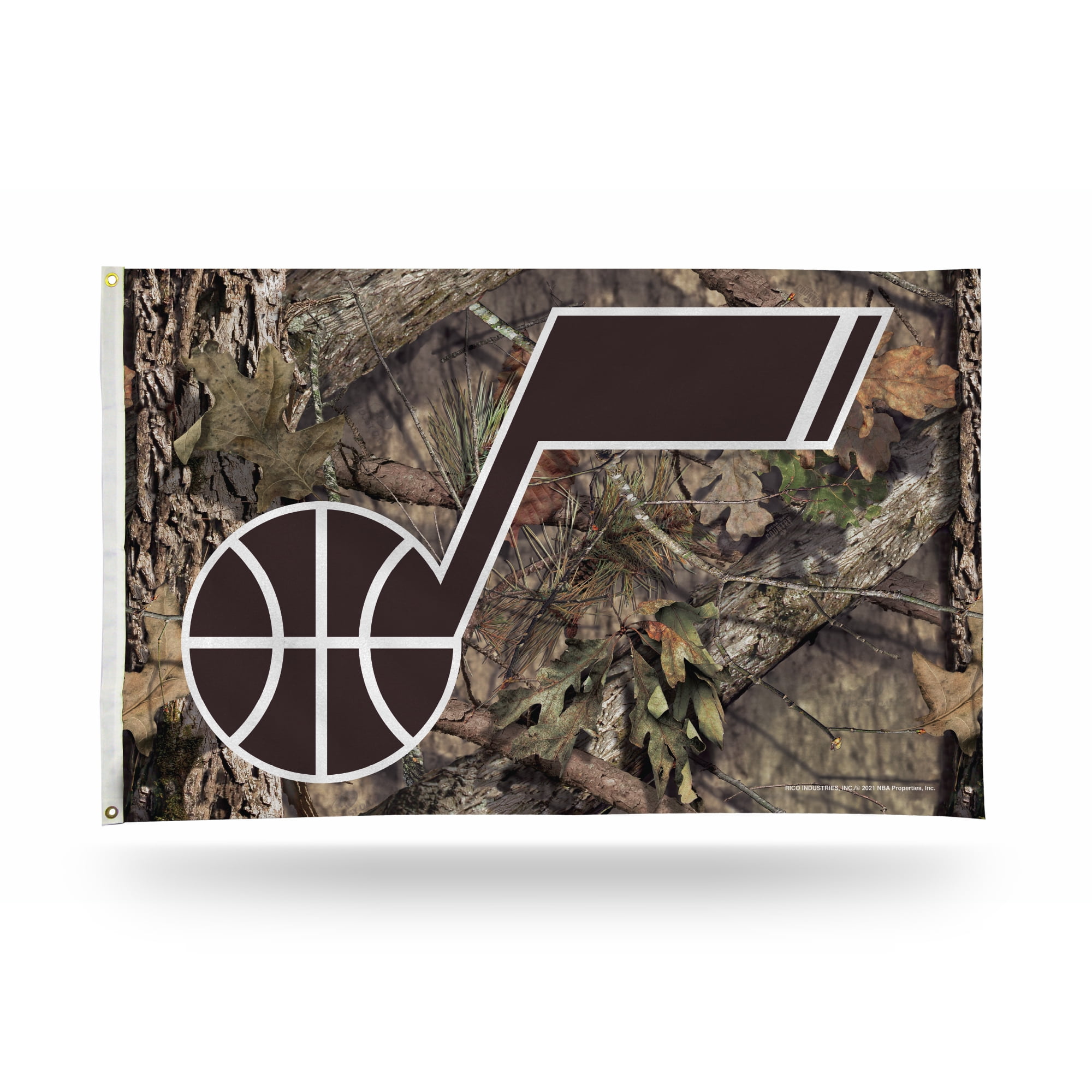 Utah Basketball Jazz Indoor Outdoor Camo Look 3x5 Banner Flag - Walmart.com