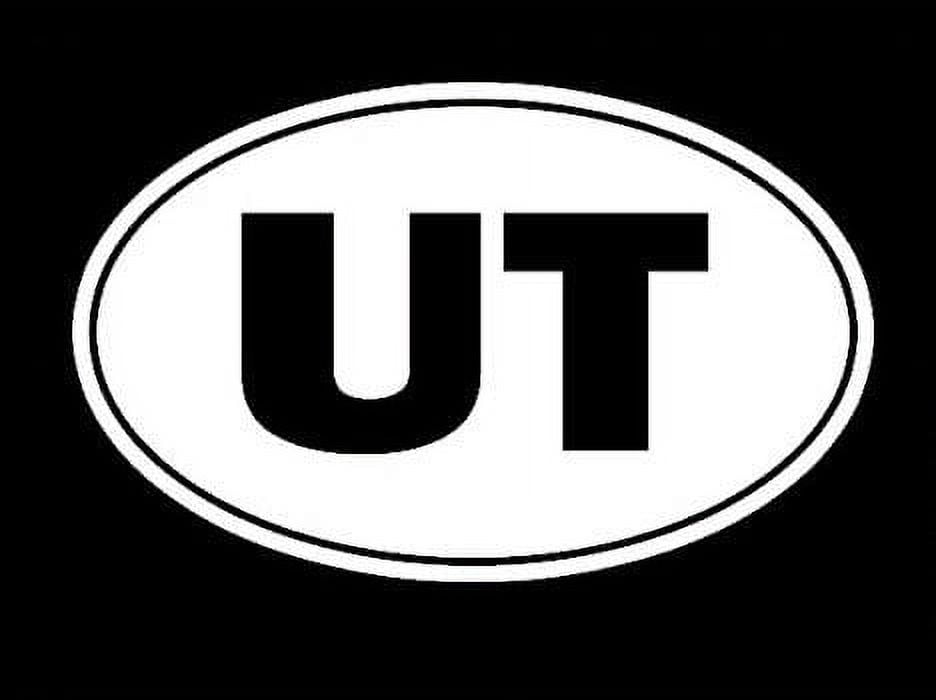 Utah Beehive State Tourism Logo Decal Sticker - White Vinyl Decal for ...