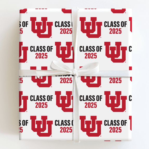 Utah Class of 2025 - Christmas Wrapping Paper Roll - Gift Wrap for ...