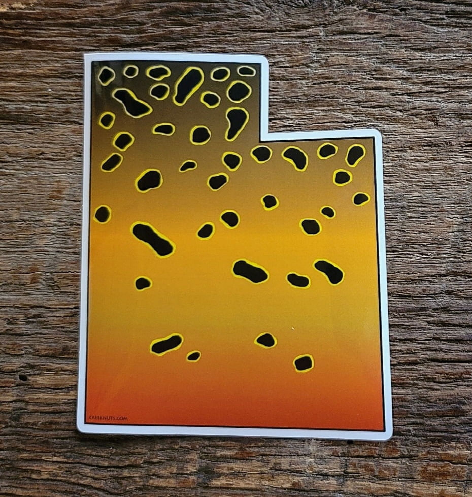 Utah Cutthroat Trout Skin Sticker Decal - Walmart.com