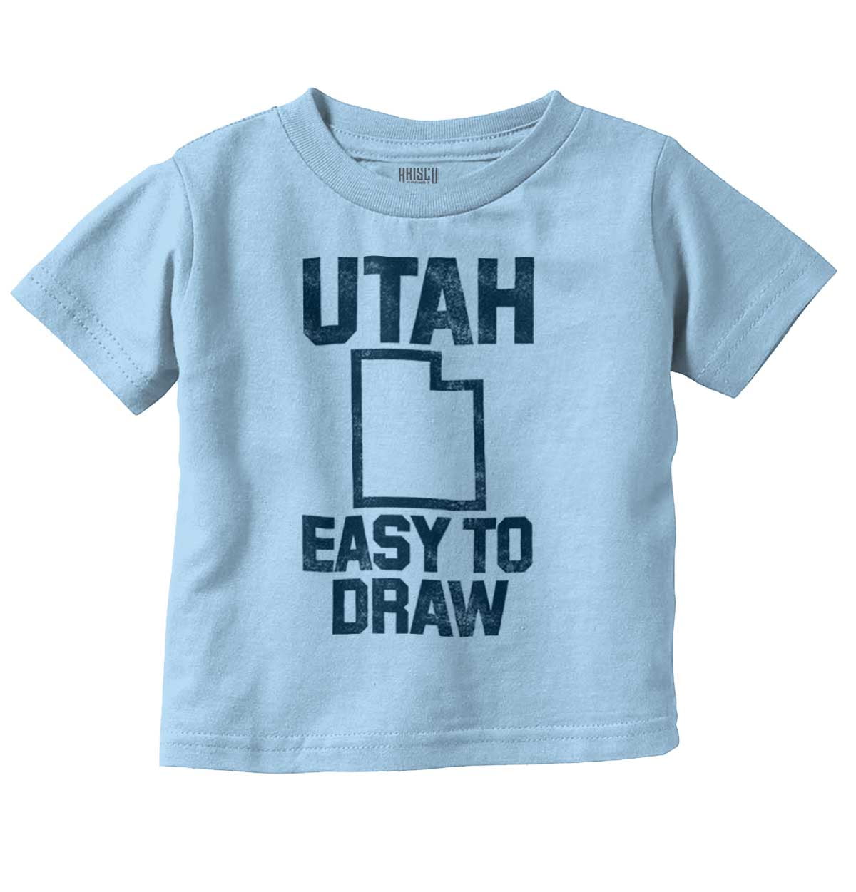 Utah Easy To Draw Beehive State Toddler Boy Girl T Shirt Infant Toddler ...