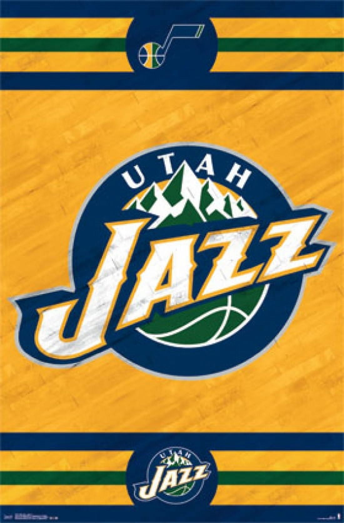 Utah Jazz - Logo 14 Poster Print (24 x 36) - Walmart.com