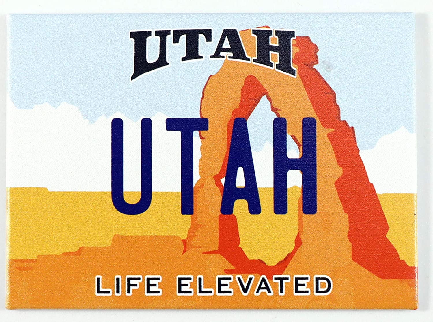 Utah License Plate Fridge collector's Souvenir Magnet 2.5" x 3.5 ...