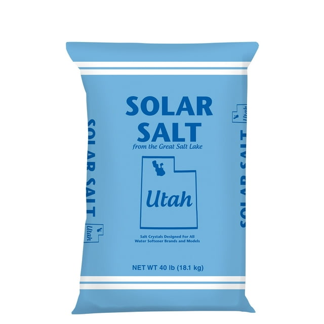 Utah Solar Water Softener Salt Crystals from the Great Salt Lake of ...