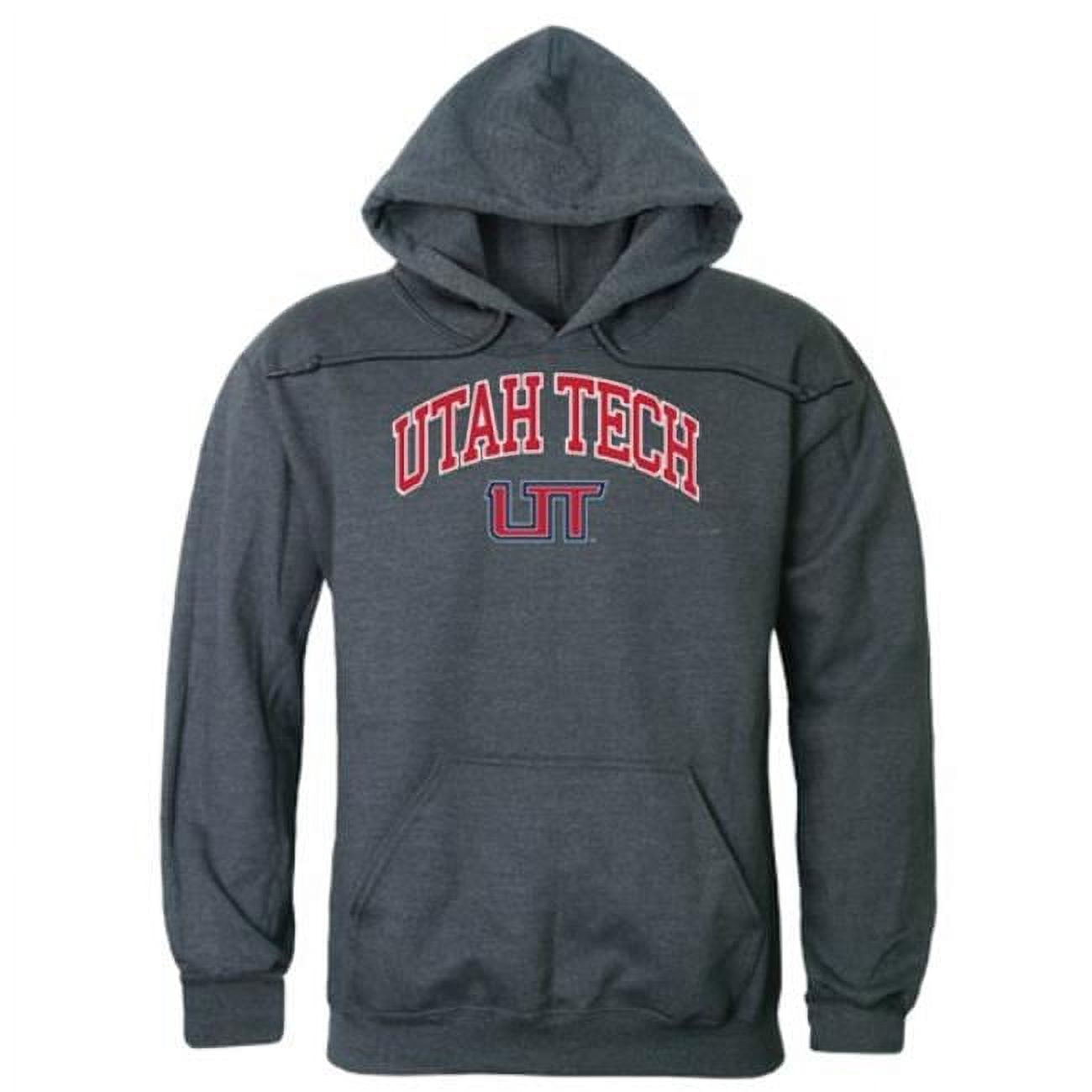 Utah Tech University Trailblazers Campus Hoodie, Heather Charcoal ...