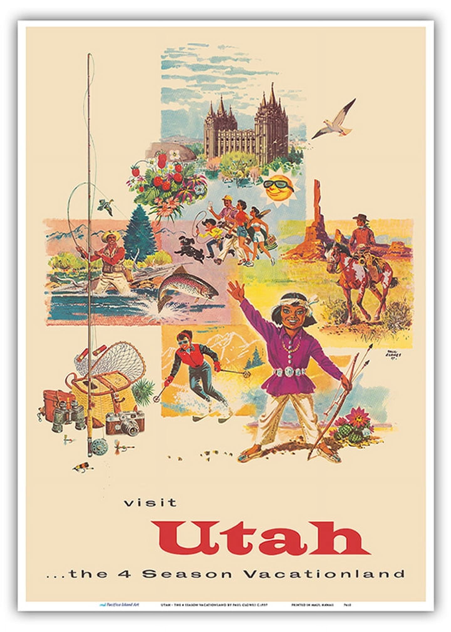Utah - The 4 Season Vacationland - Salt Lake Temple The Needle ...