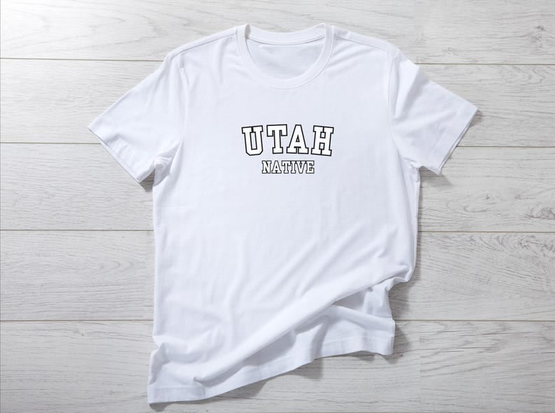 Utah Tshirt, Utah Gifts, Utah Native, Utah Local, Utah Shirt, UT Gift ...
