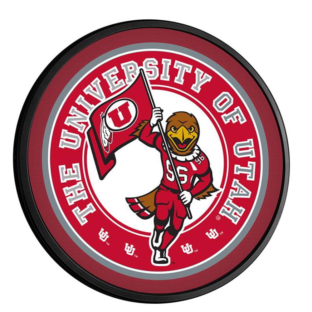 Utah Utes 18'' x 18'' Mascot Slimline Illuminated Wall Sign - Walmart.com