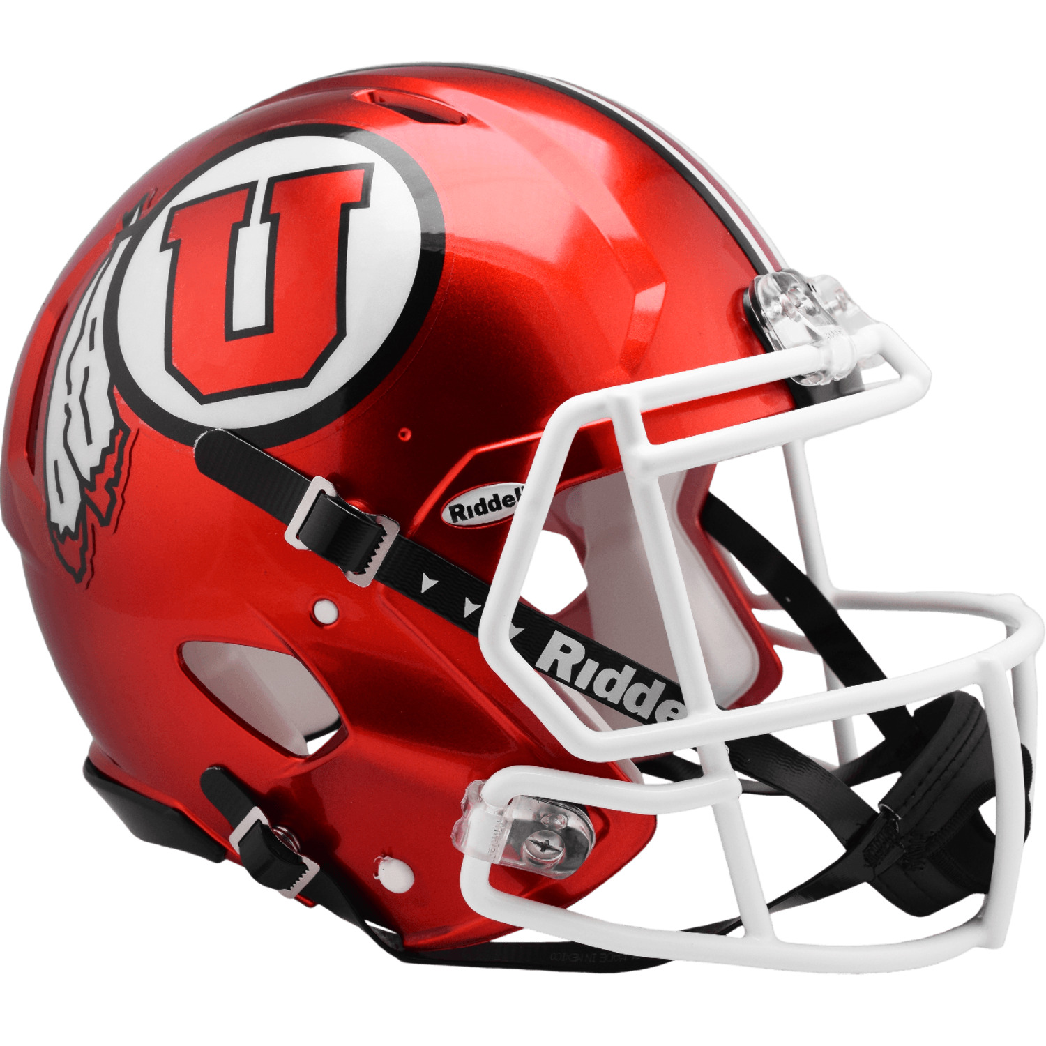 Utah Utes Red Riddell NCAA Authentic Speed Full Size Helmet - Walmart.com