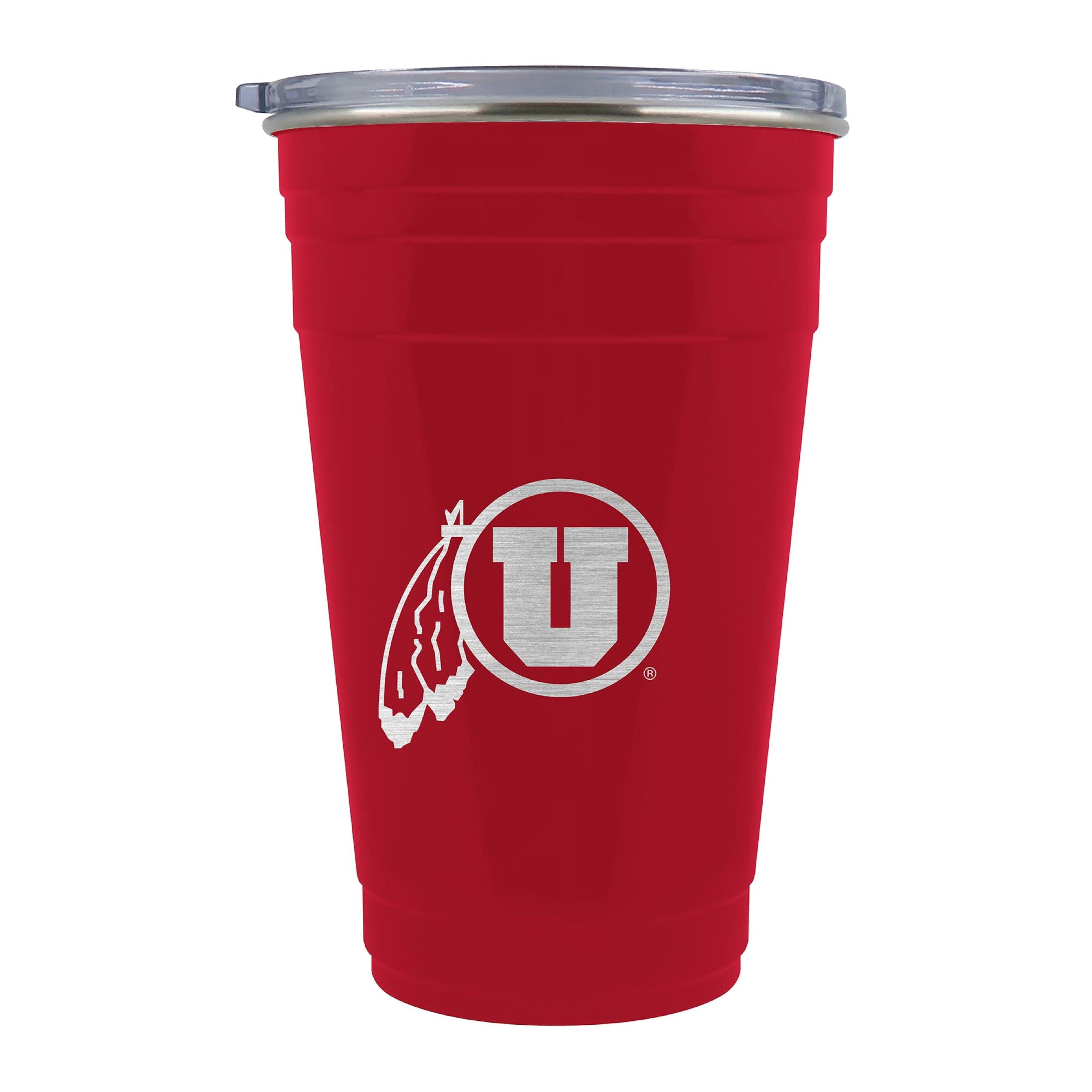 Utah Utes Stainless Steel 20 oz. Tailgater Cup - Walmart.com