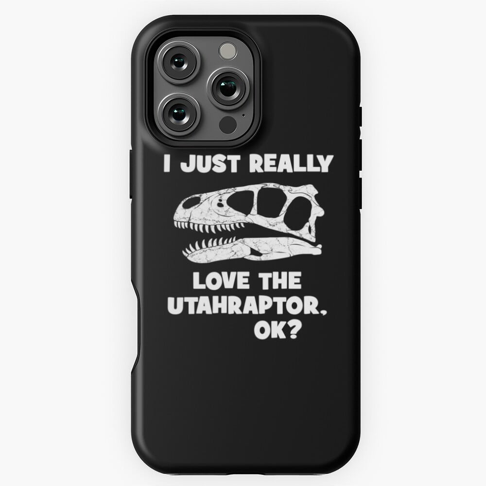 Utahraptor Prehistoric Dinosaur Art Phone Case Compatible iPhone 17 ...